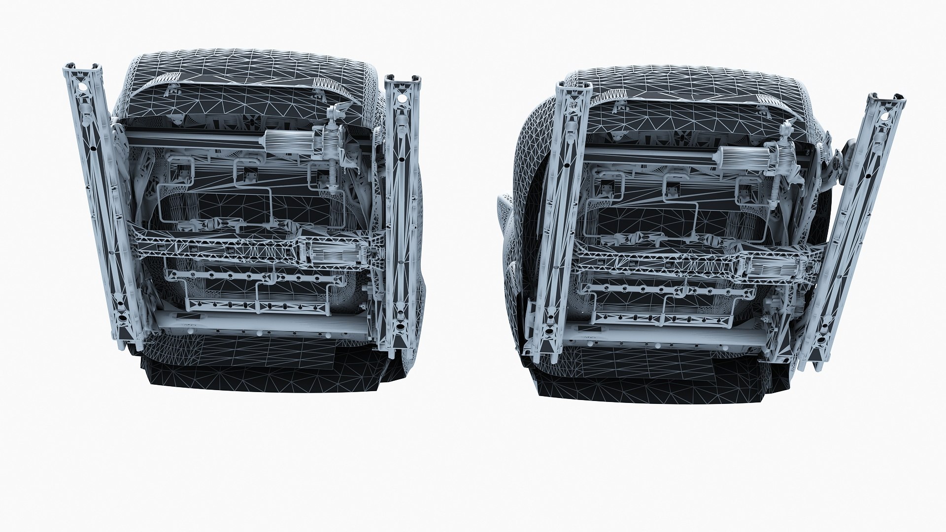 Car Seat Belt Frame 3D Model - TurboSquid 1971391