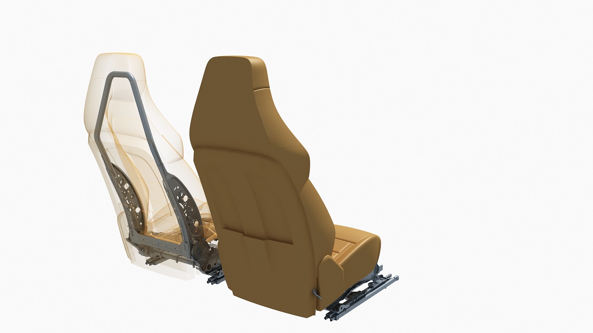 Car Seat Belt Frame 3D Model - TurboSquid 1971391