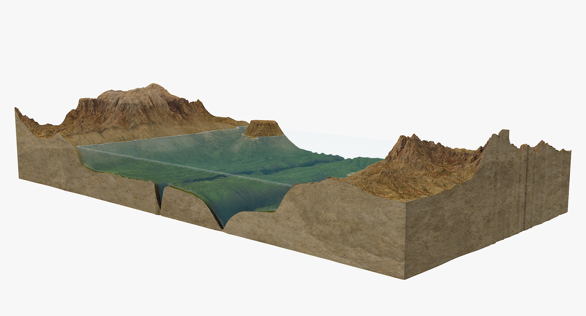 3D model ocean floor - TurboSquid 1269347
