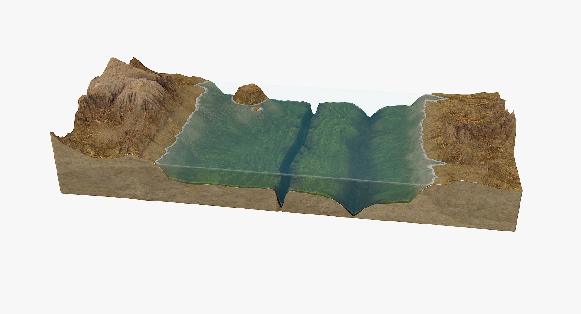 3D Model Ocean Floor - TurboSquid 1269347