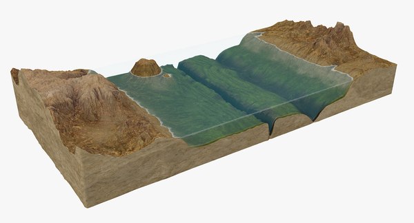3D model ocean floor - TurboSquid 1269347