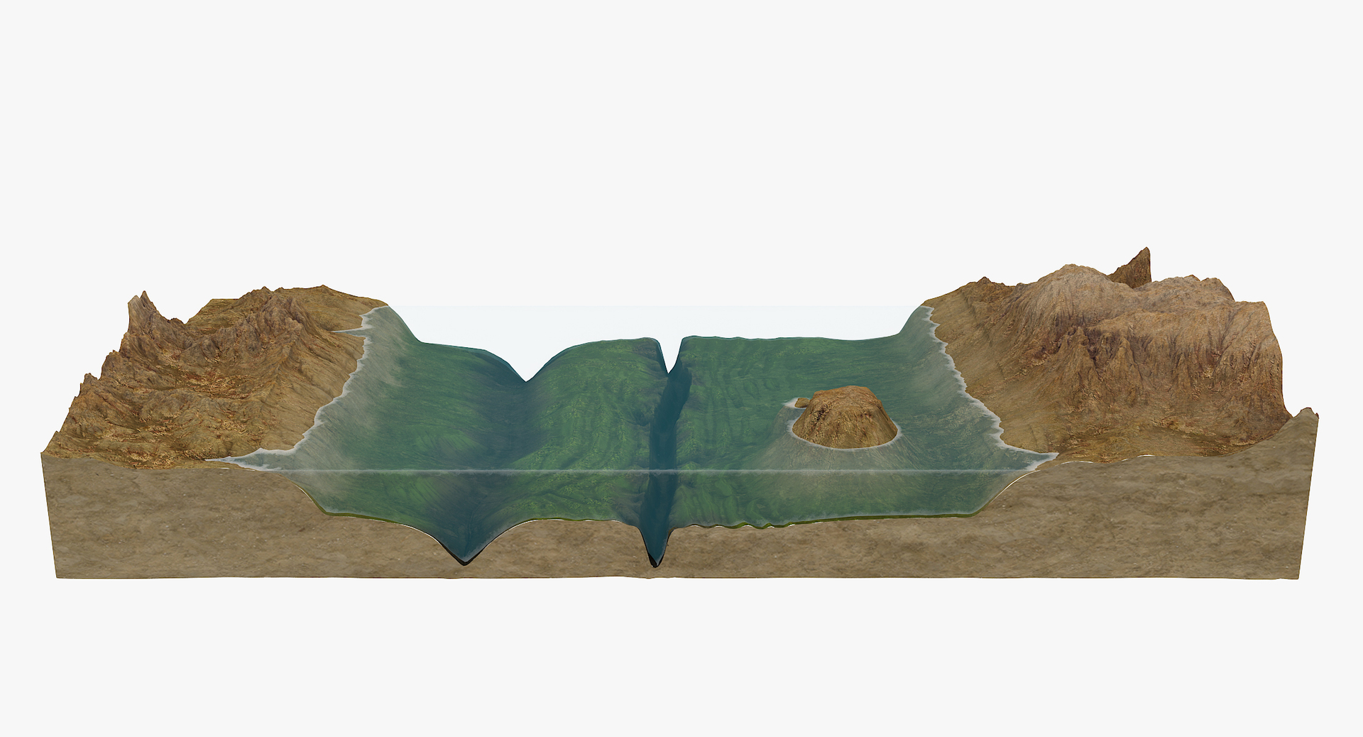 3D model ocean floor - TurboSquid 1269347