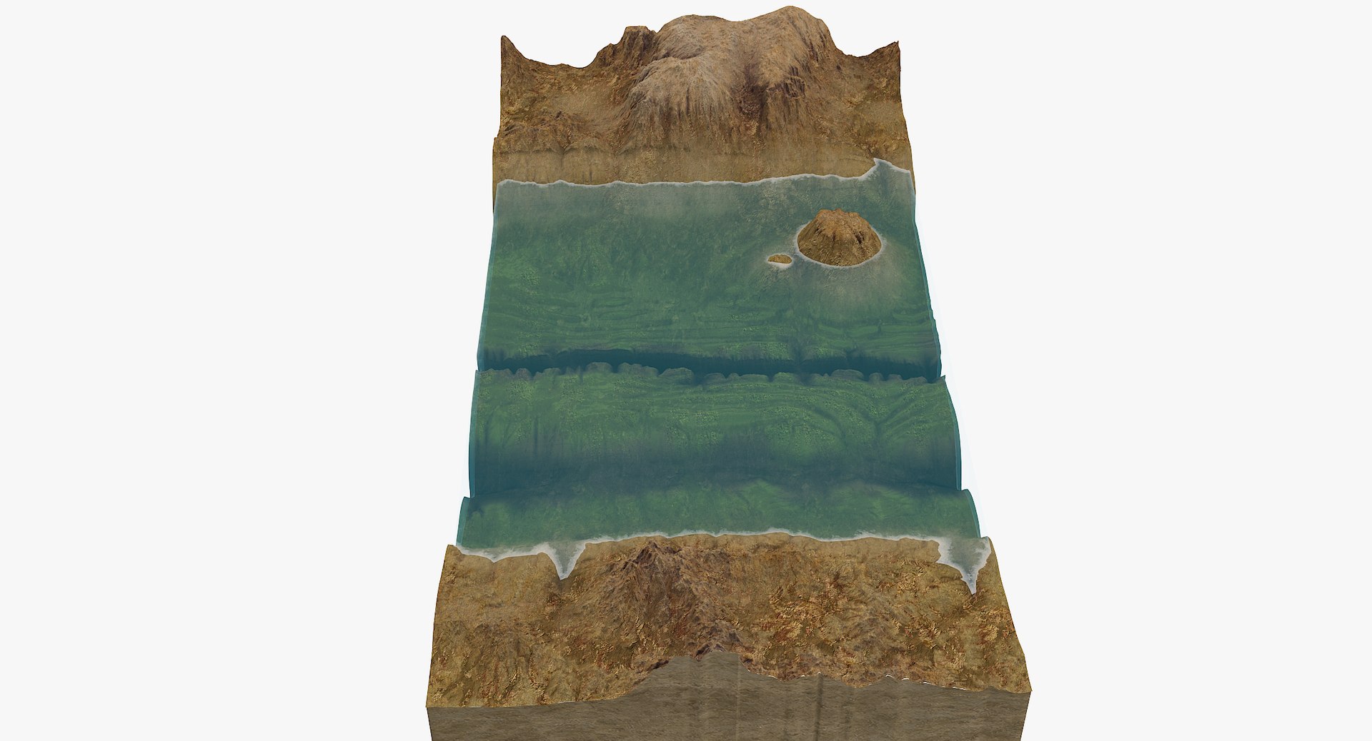 3D Model Ocean Floor - TurboSquid 1269347