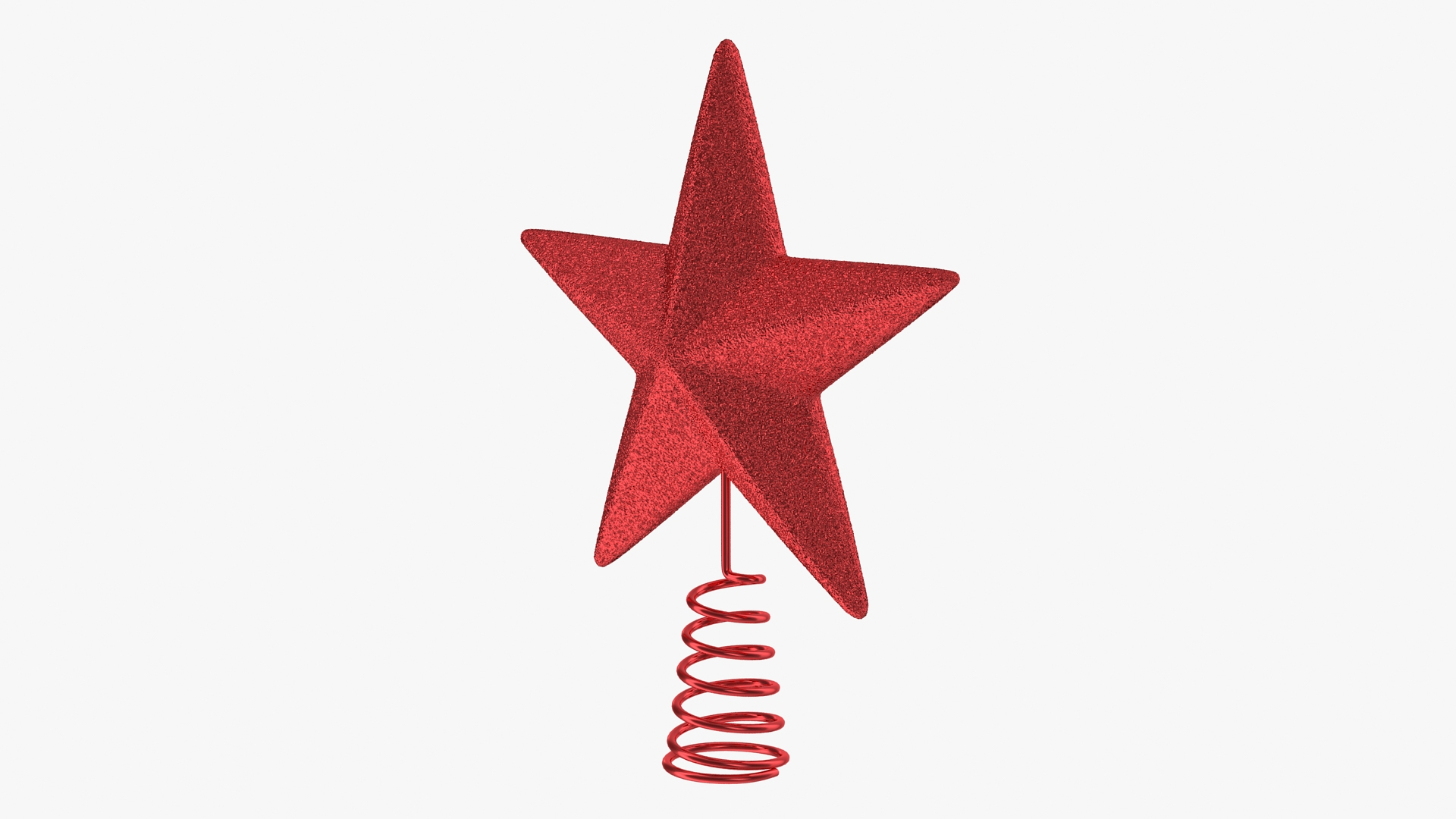 Red star tree topper 3D model - TurboSquid 1456860