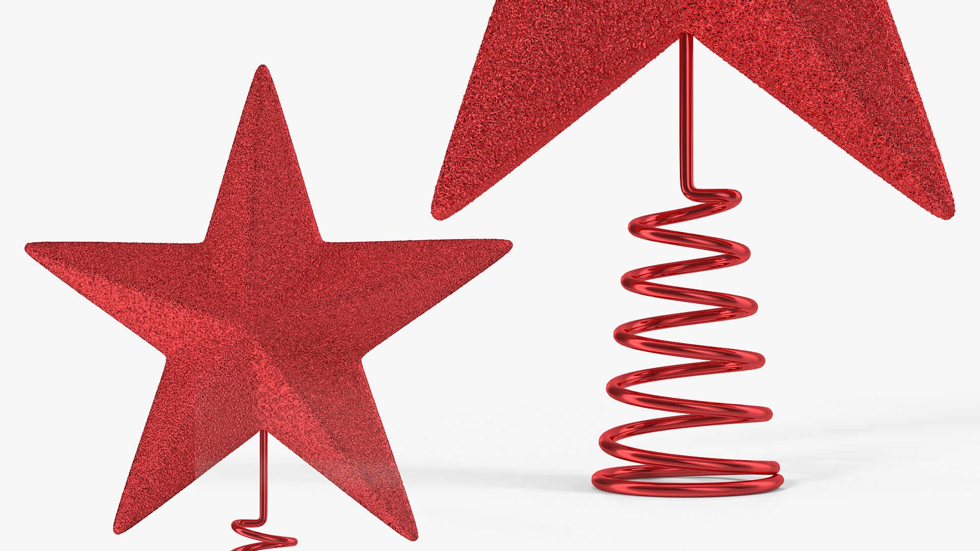 Red star tree topper 3D model - TurboSquid 1456860