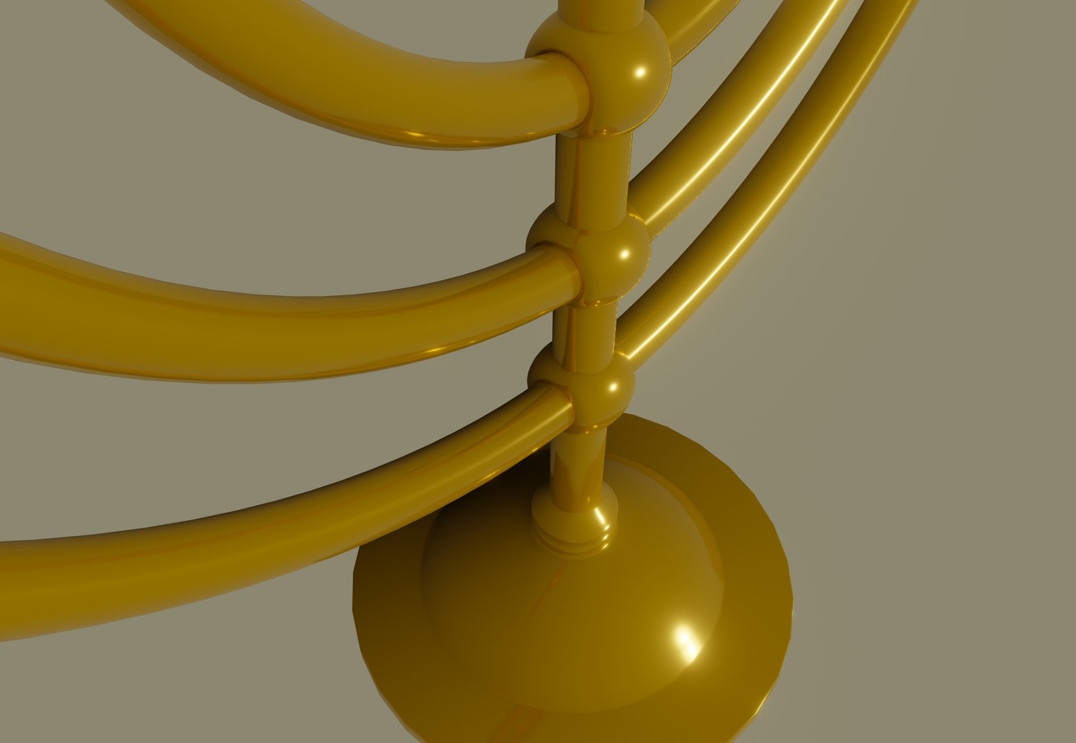 Menorah Candles Model - TurboSquid 1664607