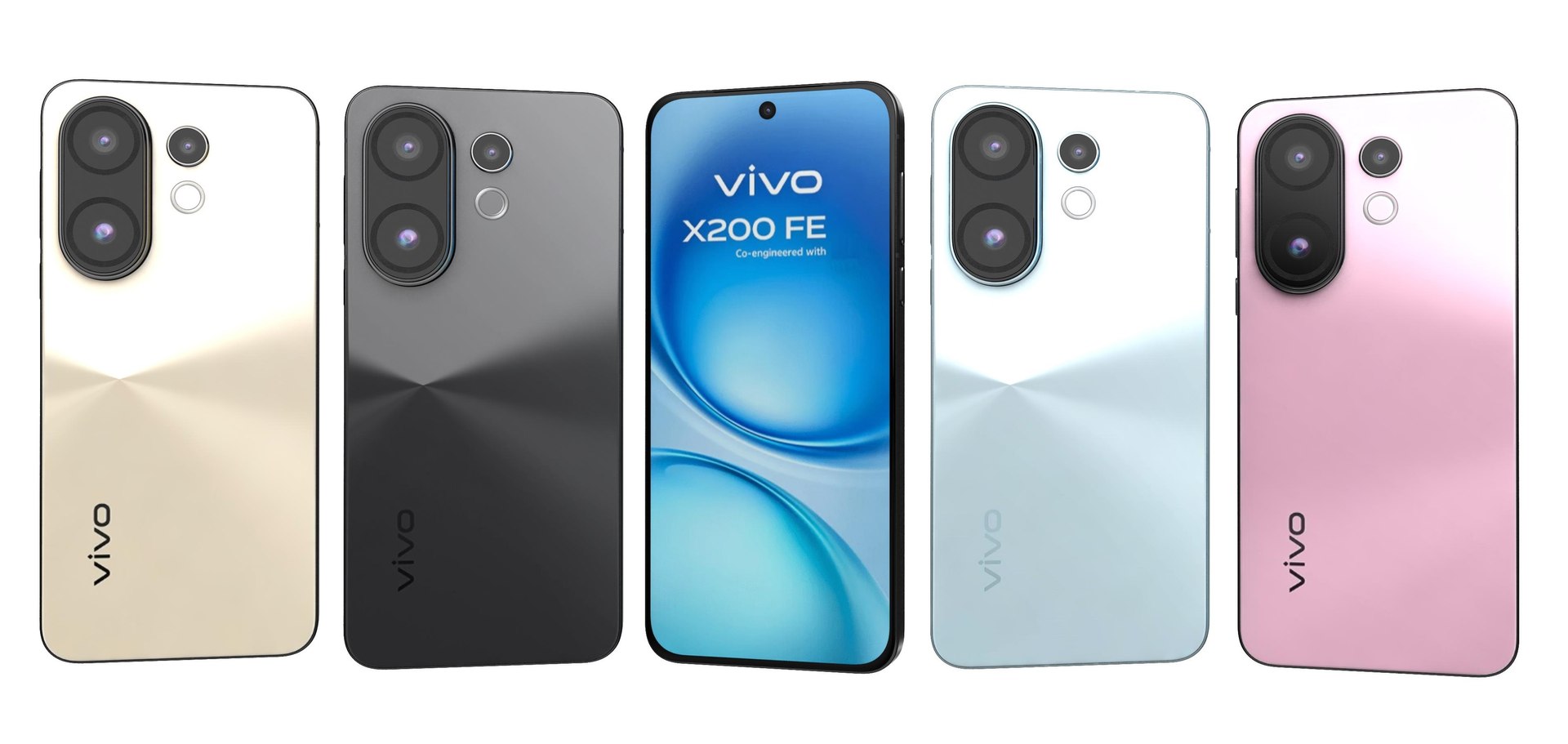 3D Vivo X200 FE All Colors - TurboSquid 2439160