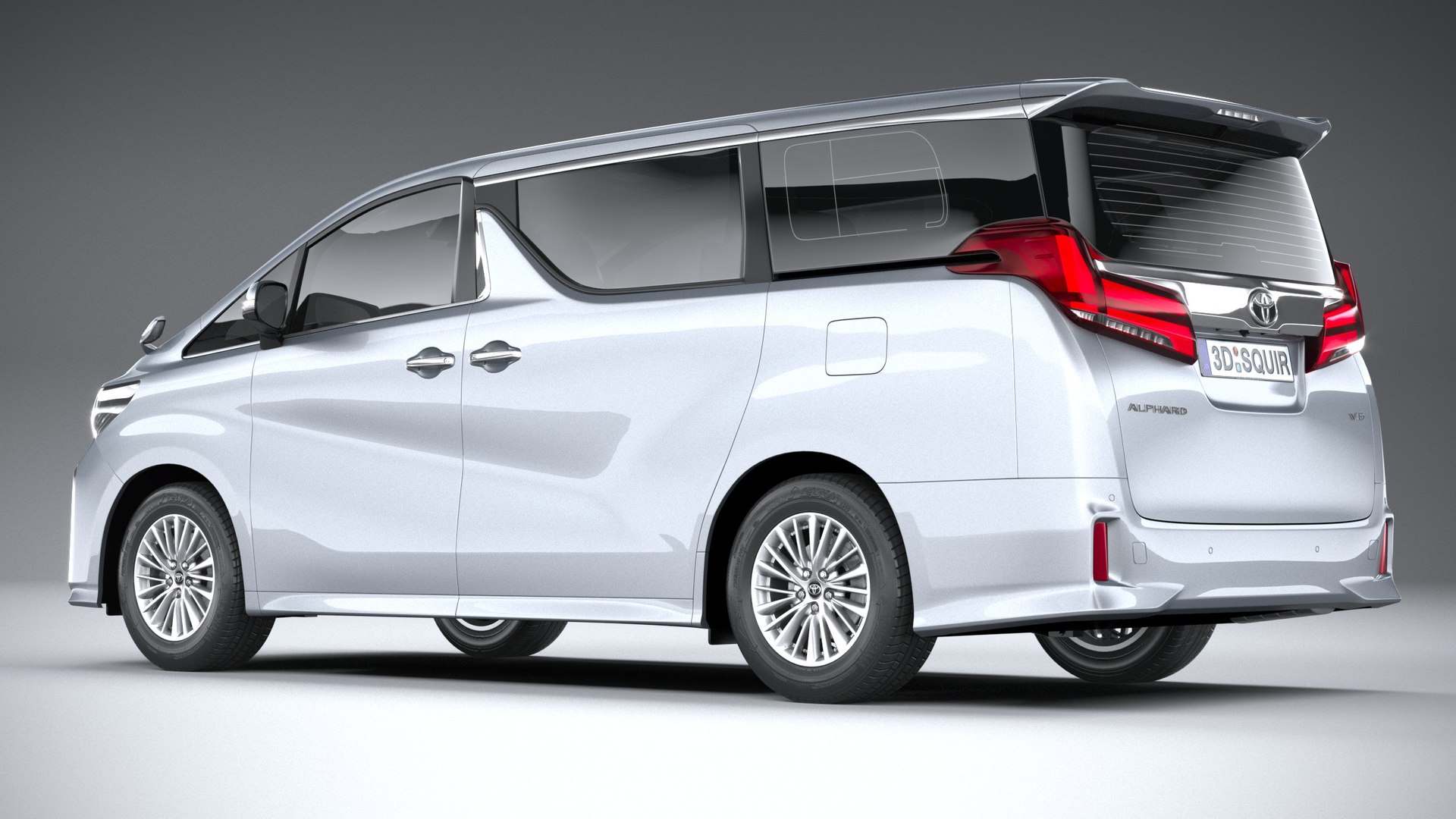 Toyota Alphard 2023 3D - TurboSquid 2022436