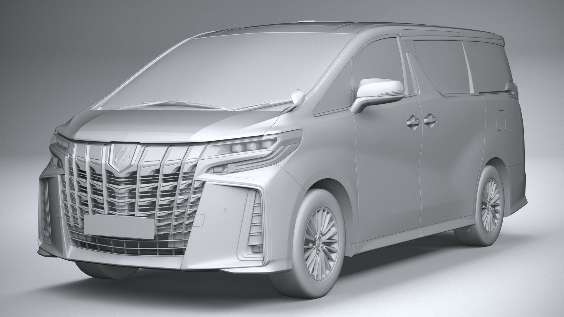 Toyota Alphard 2023 3D - TurboSquid 2022436