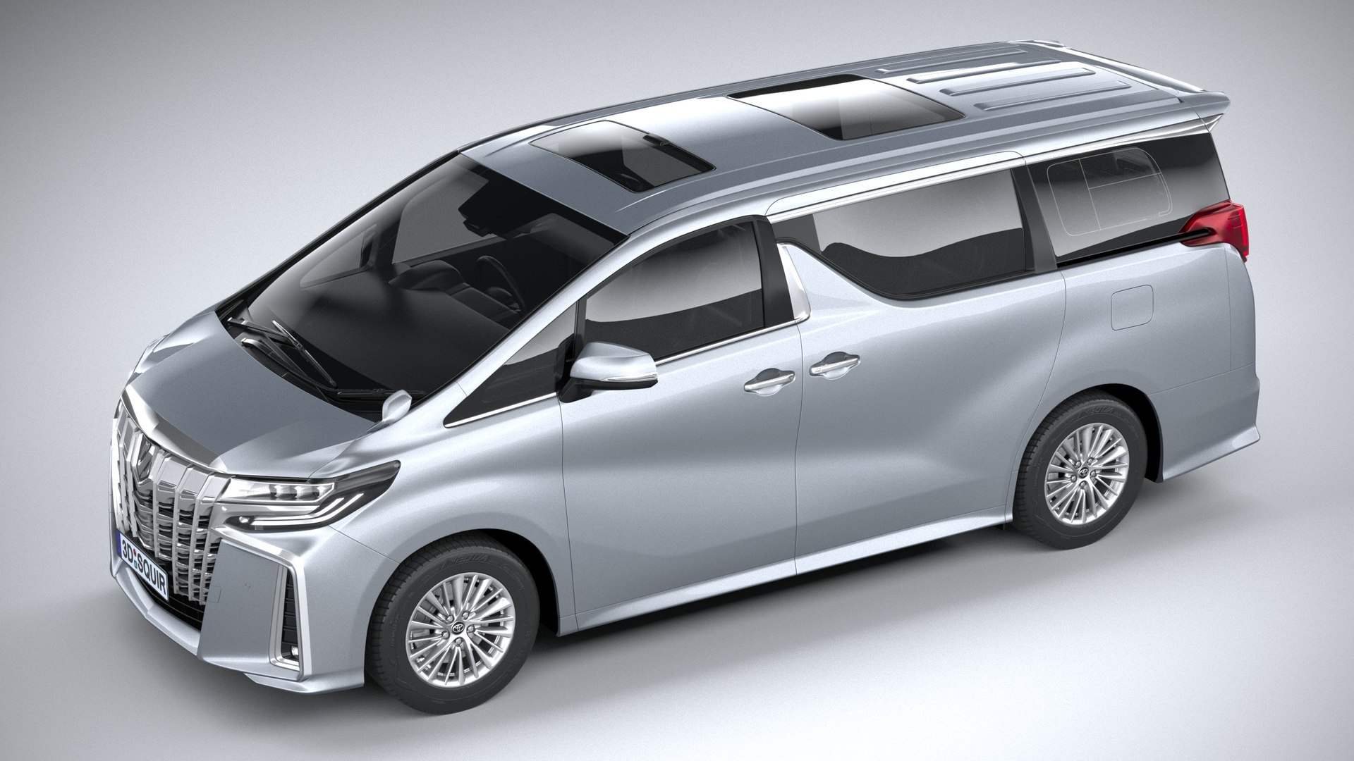 Toyota Alphard 2023 3D - TurboSquid 2022436