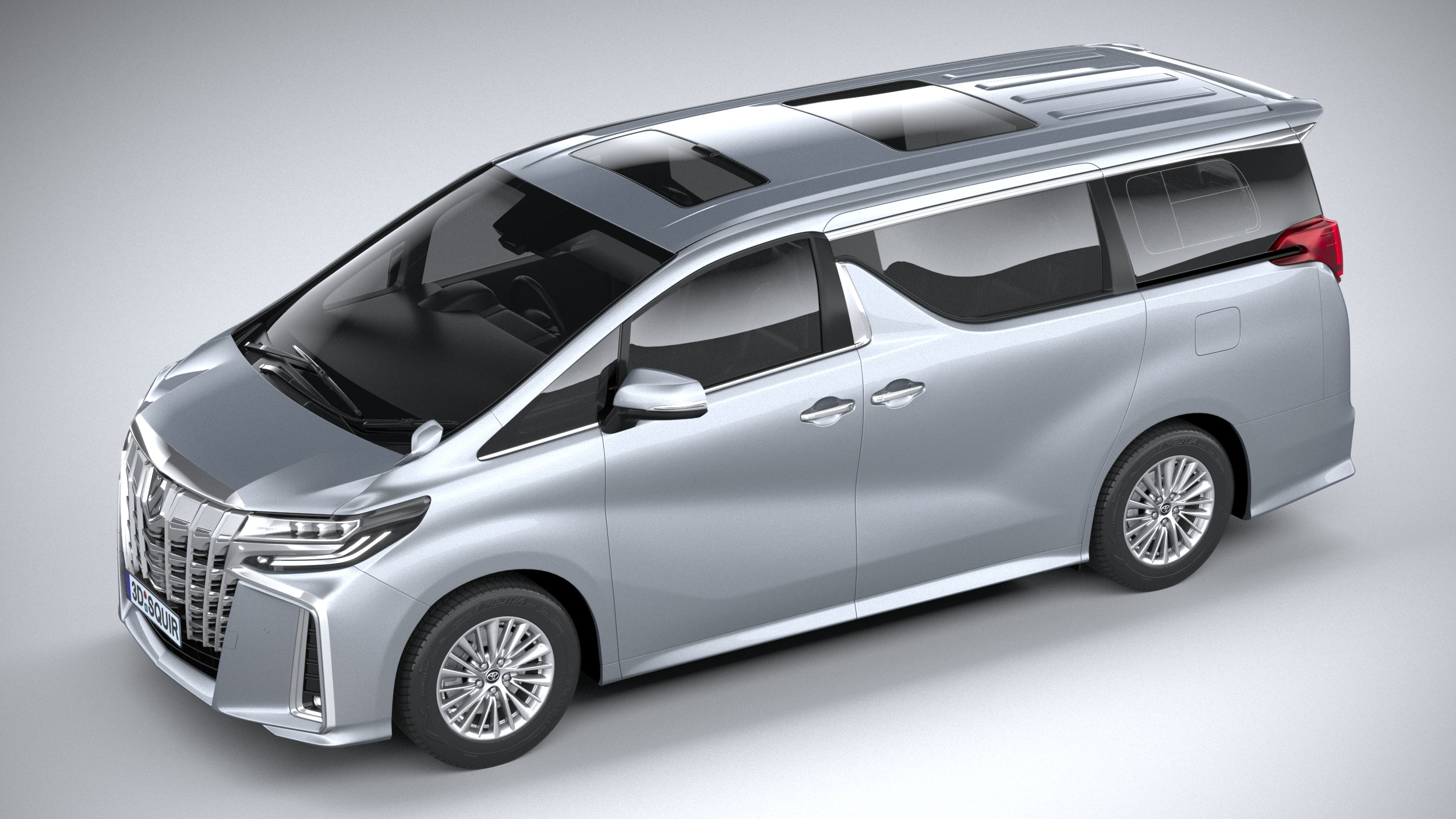 modelo 3d Toyota Alphard 2023 - TurboSquid 2022436