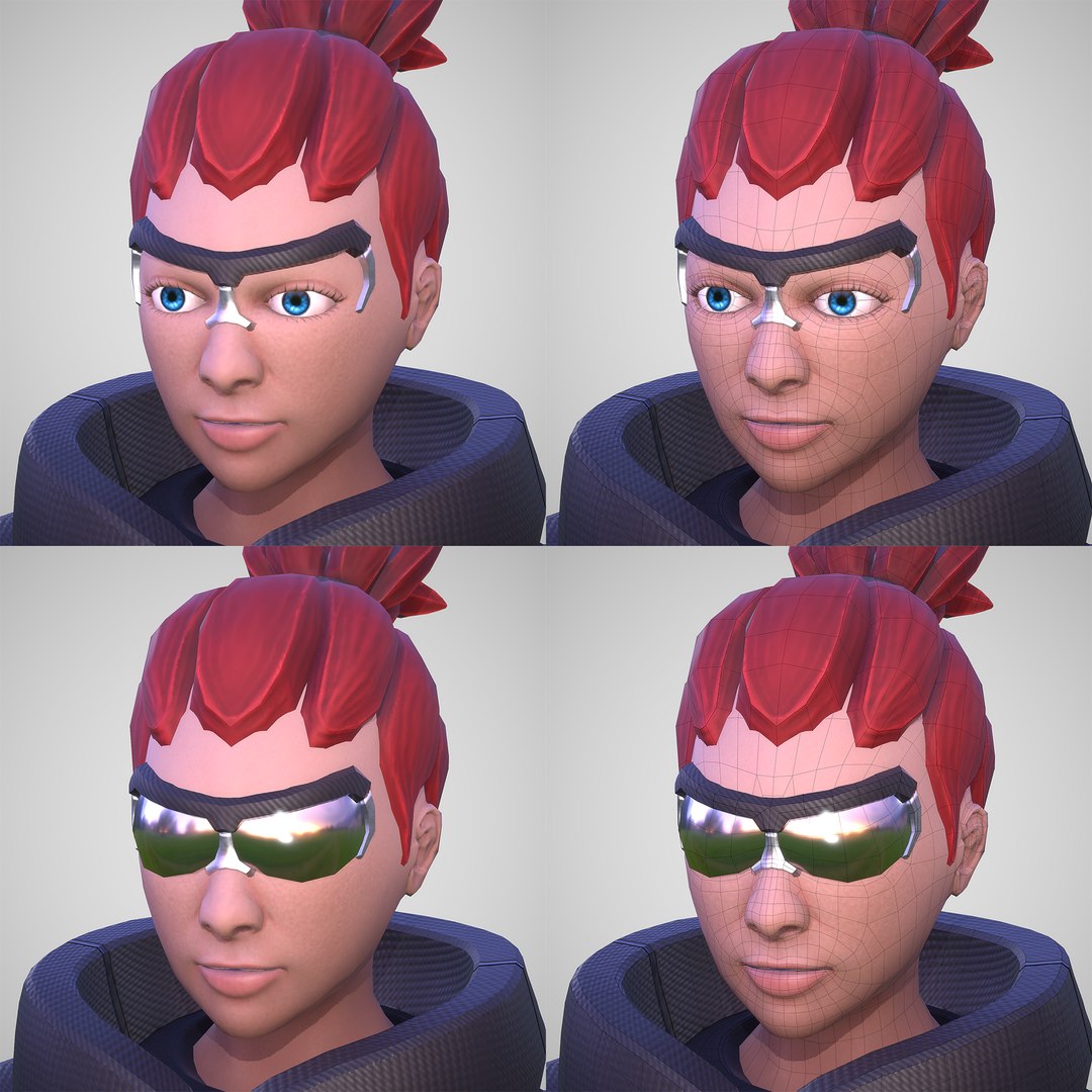 3D Blender Rigged Animation Model - TurboSquid 1235749