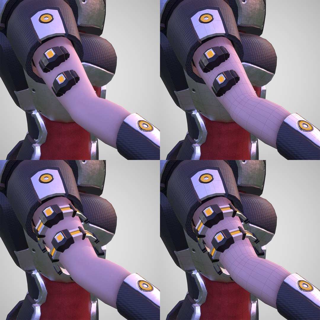 3D Blender Rigged Animation Model - TurboSquid 1235749