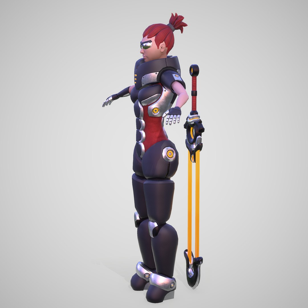 3D blender rigged animation model - TurboSquid 1235749