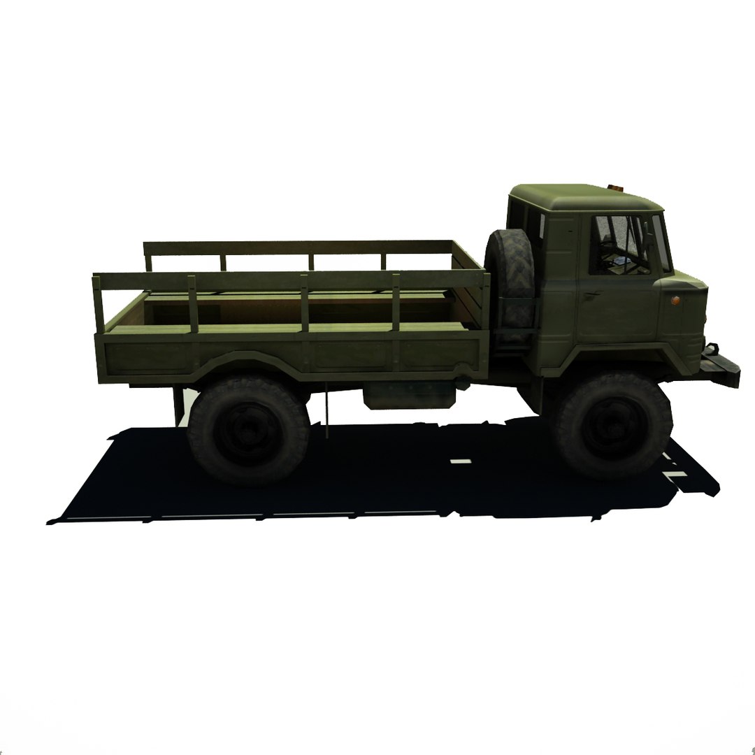 3d model of gaz 66