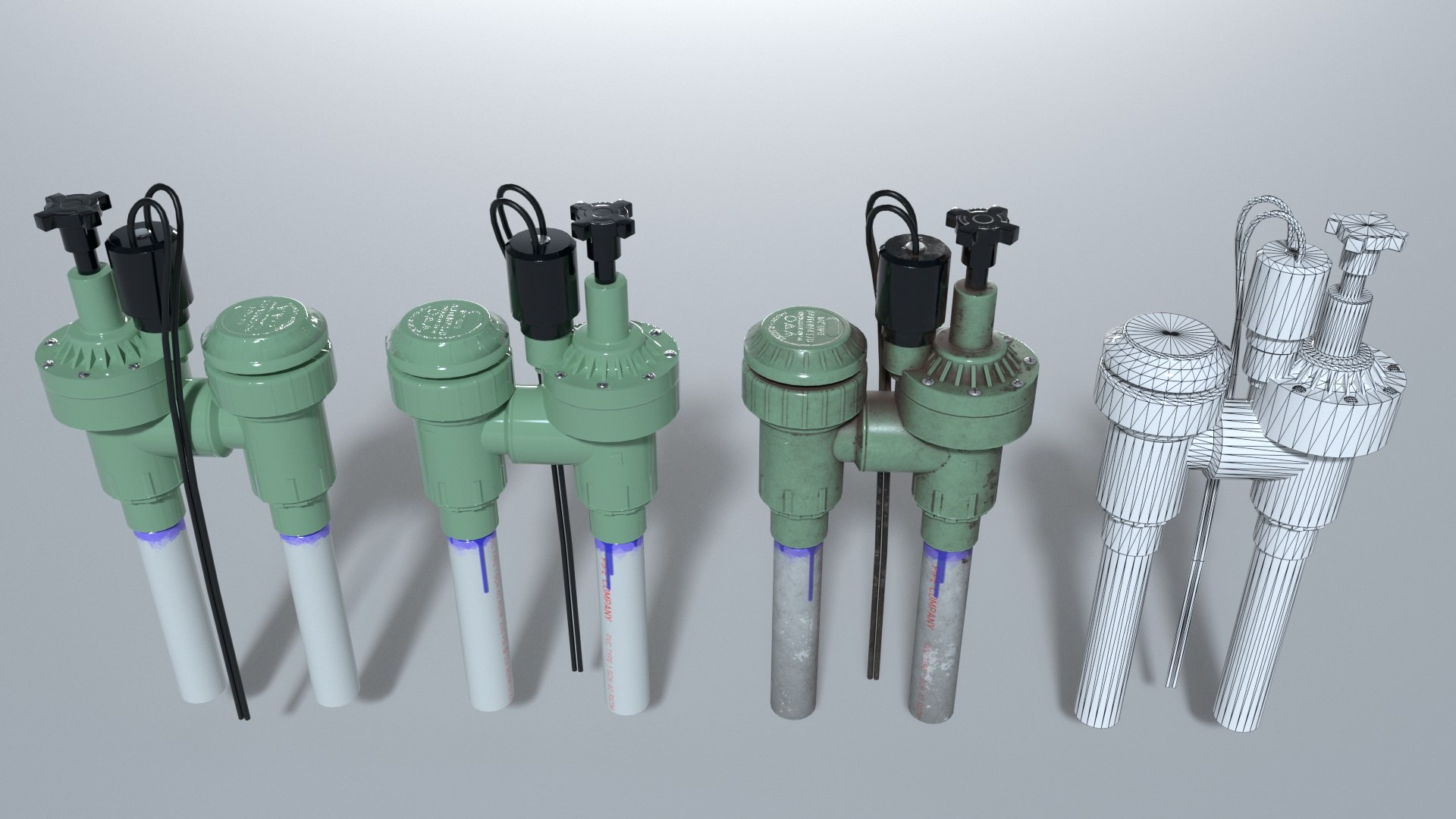 3D Automatic Sprinkler Pack Model - TurboSquid 1997733