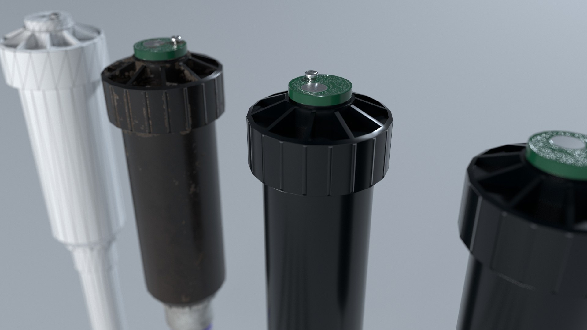 3D Automatic Sprinkler Pack Model - TurboSquid 1997733