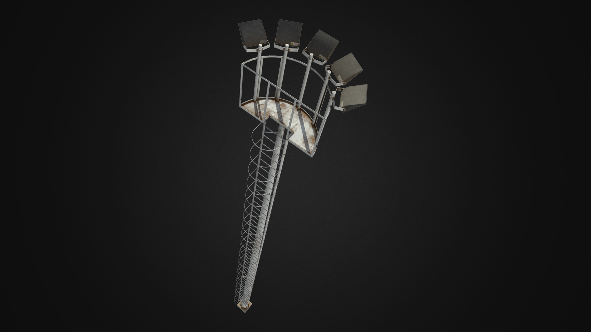 Light tower 3D model - TurboSquid 1713300