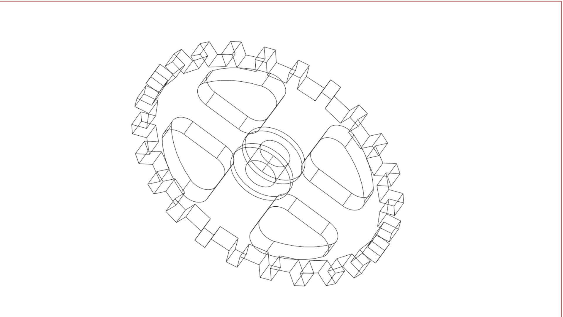 3D 24 Tooth Gear Model - TurboSquid 1664816
