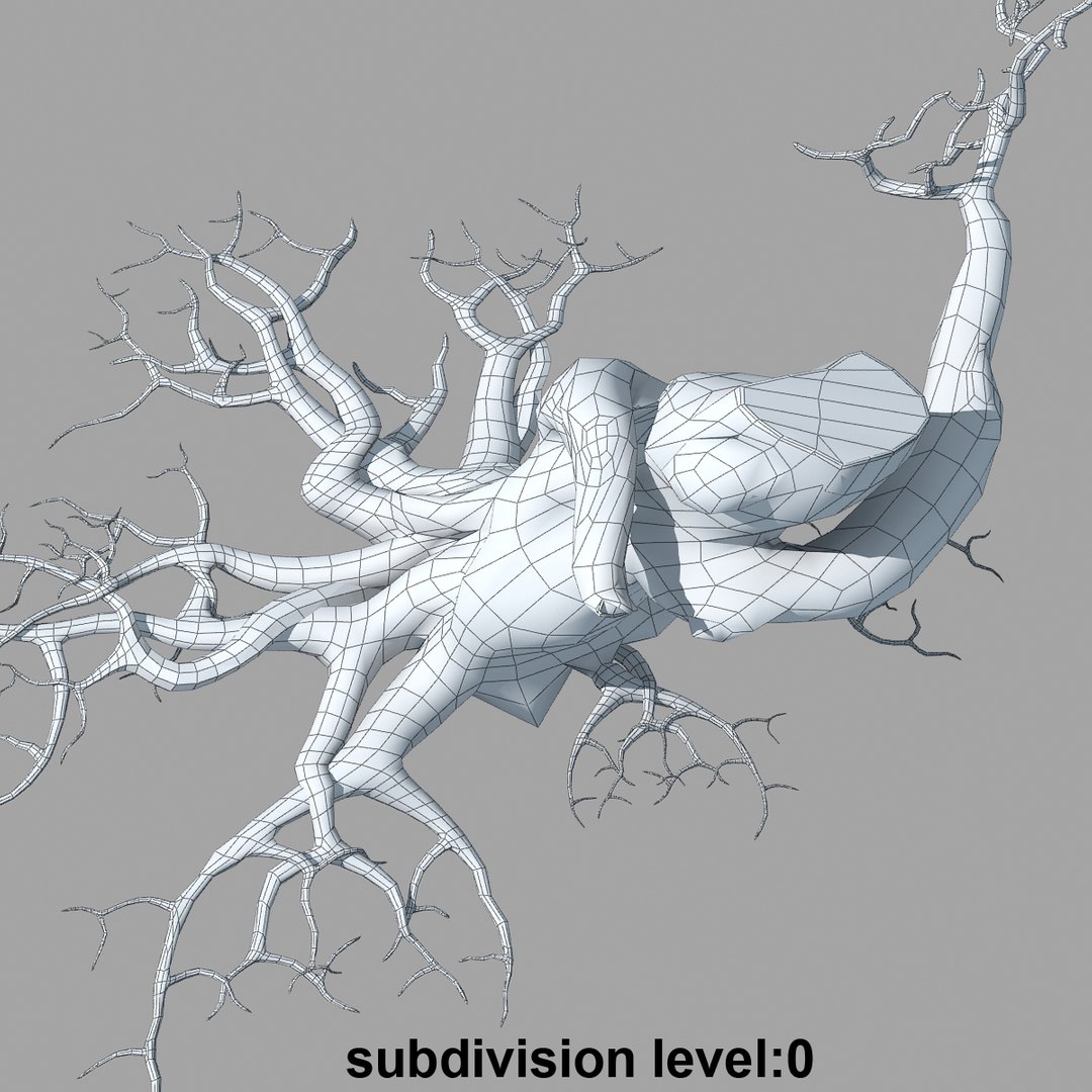 3d max dry tree