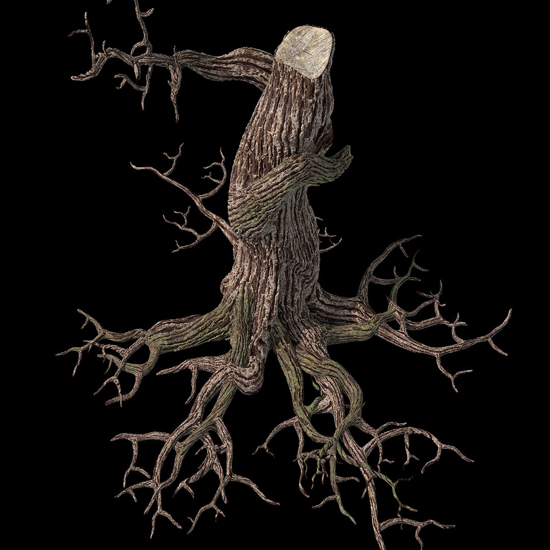 3d max dry tree