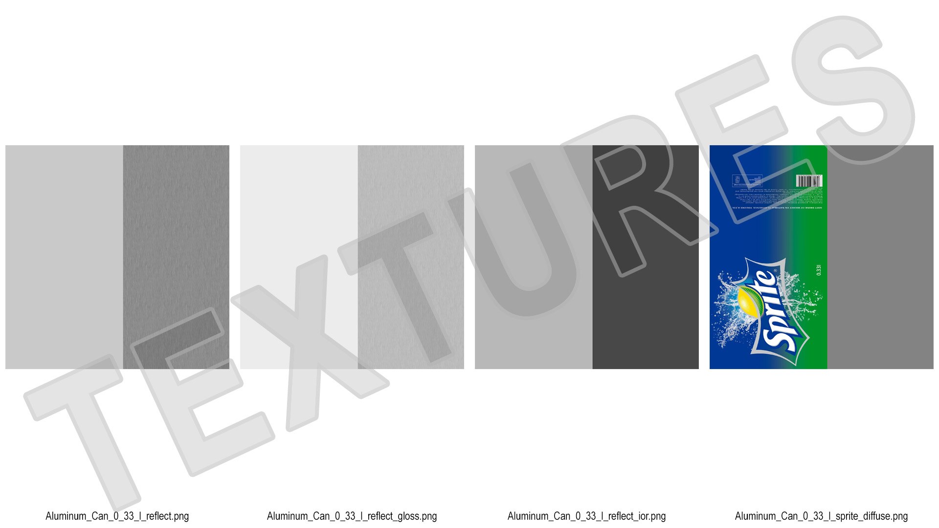 Sprite Canned 033l Model - TurboSquid 2183576