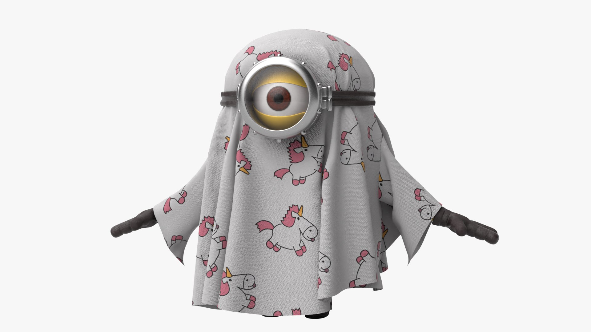 Minion ghost stuart model - TurboSquid 1648119
