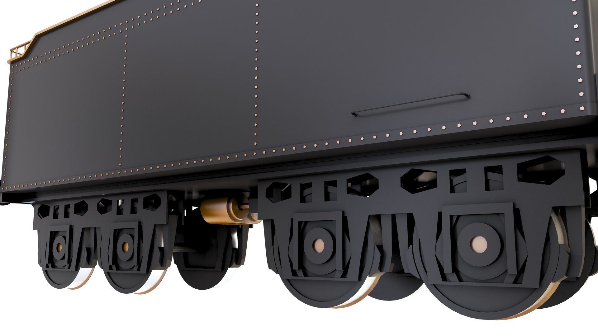 3D model railroad wagons - TurboSquid 1513298