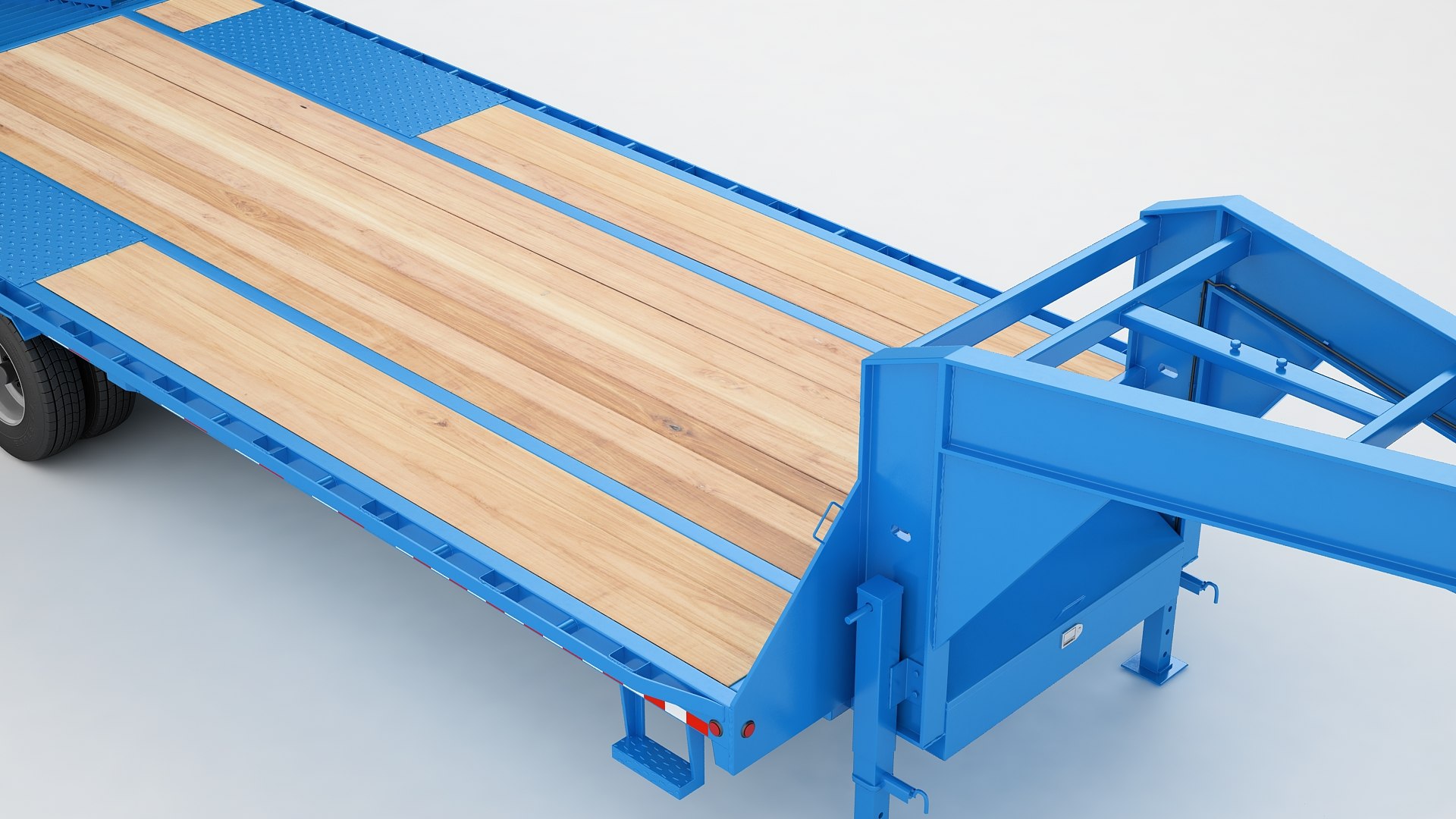Gooseneck Trailer 3D Model - TurboSquid 1583463