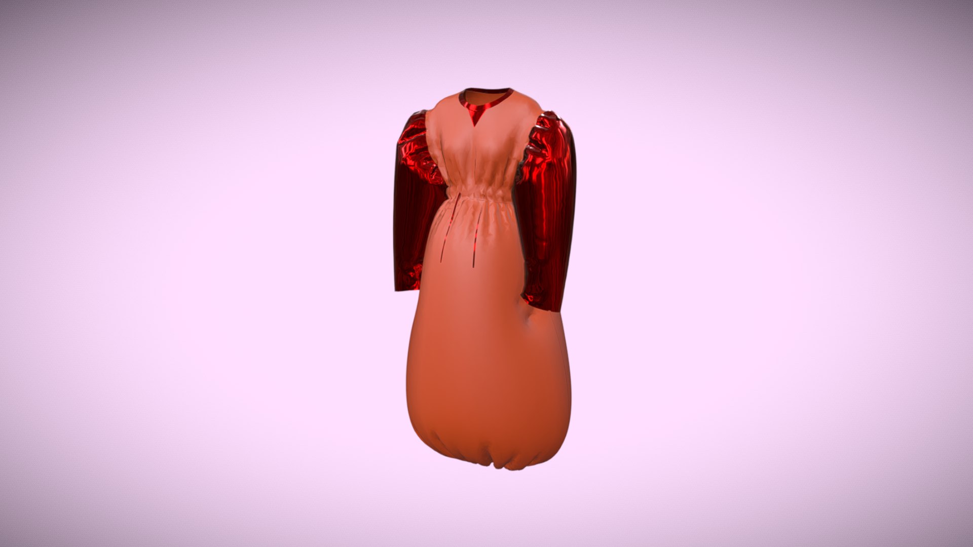 3D Girls Outdoor Dress-Metaverse In Low Poly - TurboSquid 2378565