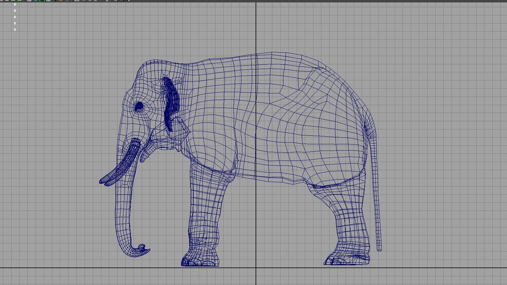 Asian Elephant Rig 3D Model - TurboSquid 1586113