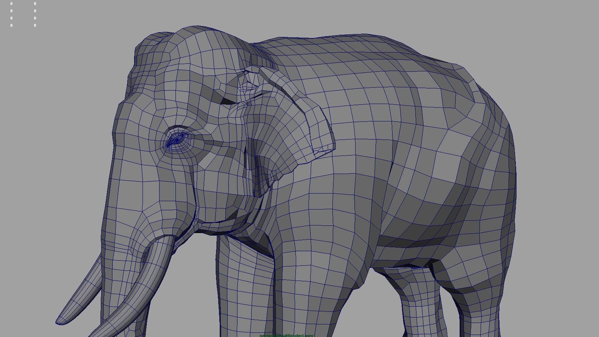 Asian Elephant Rig 3D Model - TurboSquid 1586113