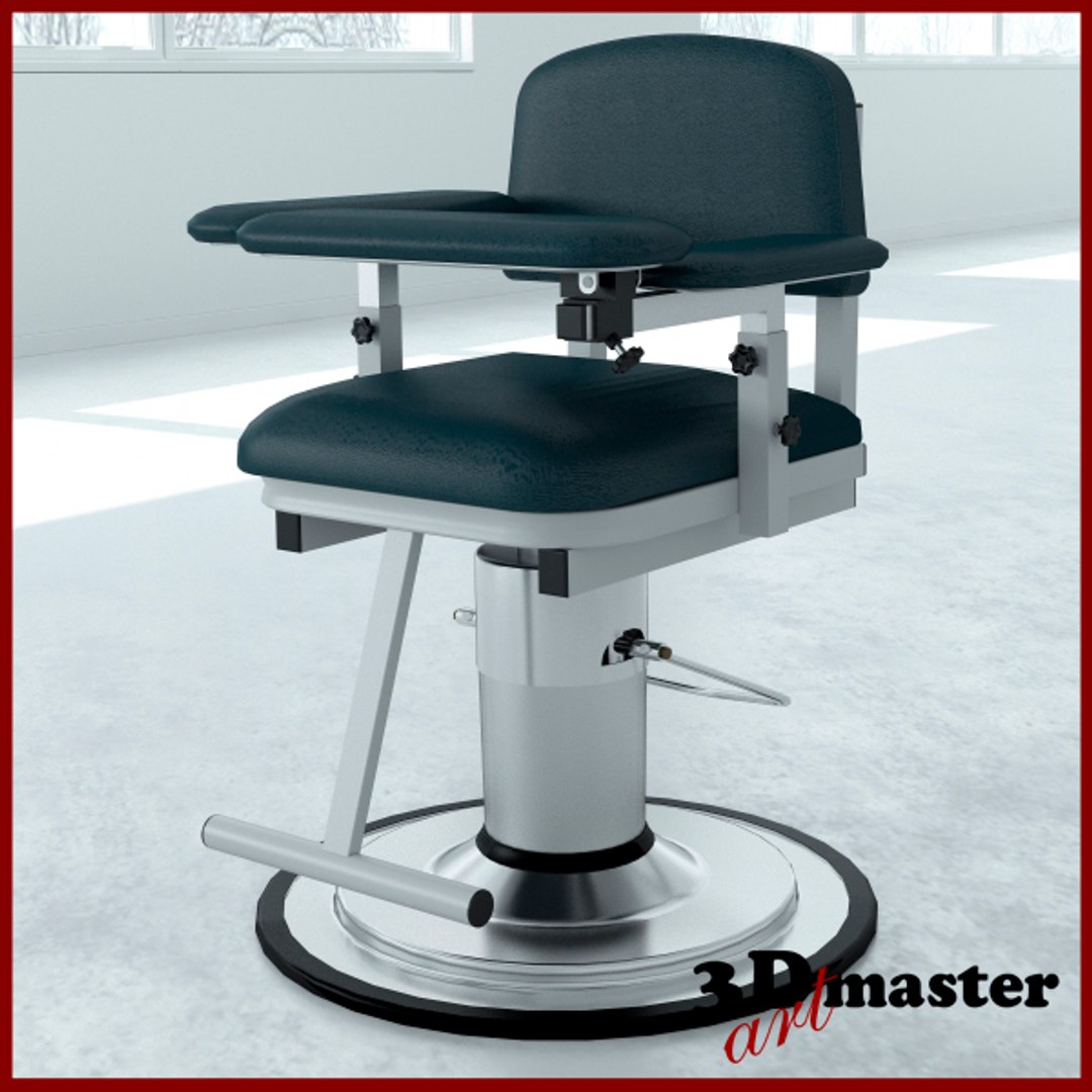 3D Medical Blood Drawing Chair Model - TurboSquid 1220328