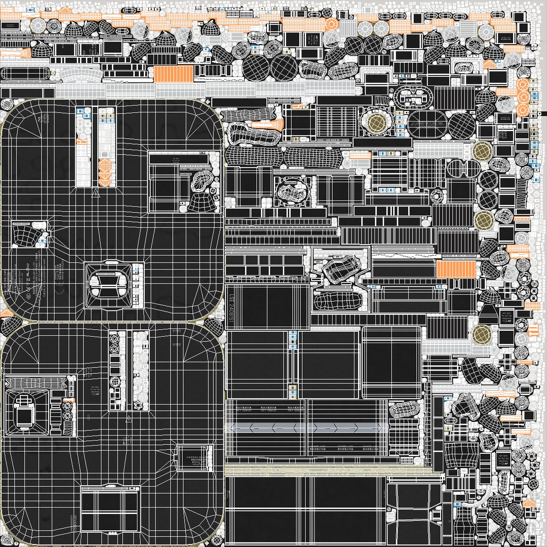 3D Model Mac Mini M4 Exploded Computer Hardware Silver - TurboSquid 2518875