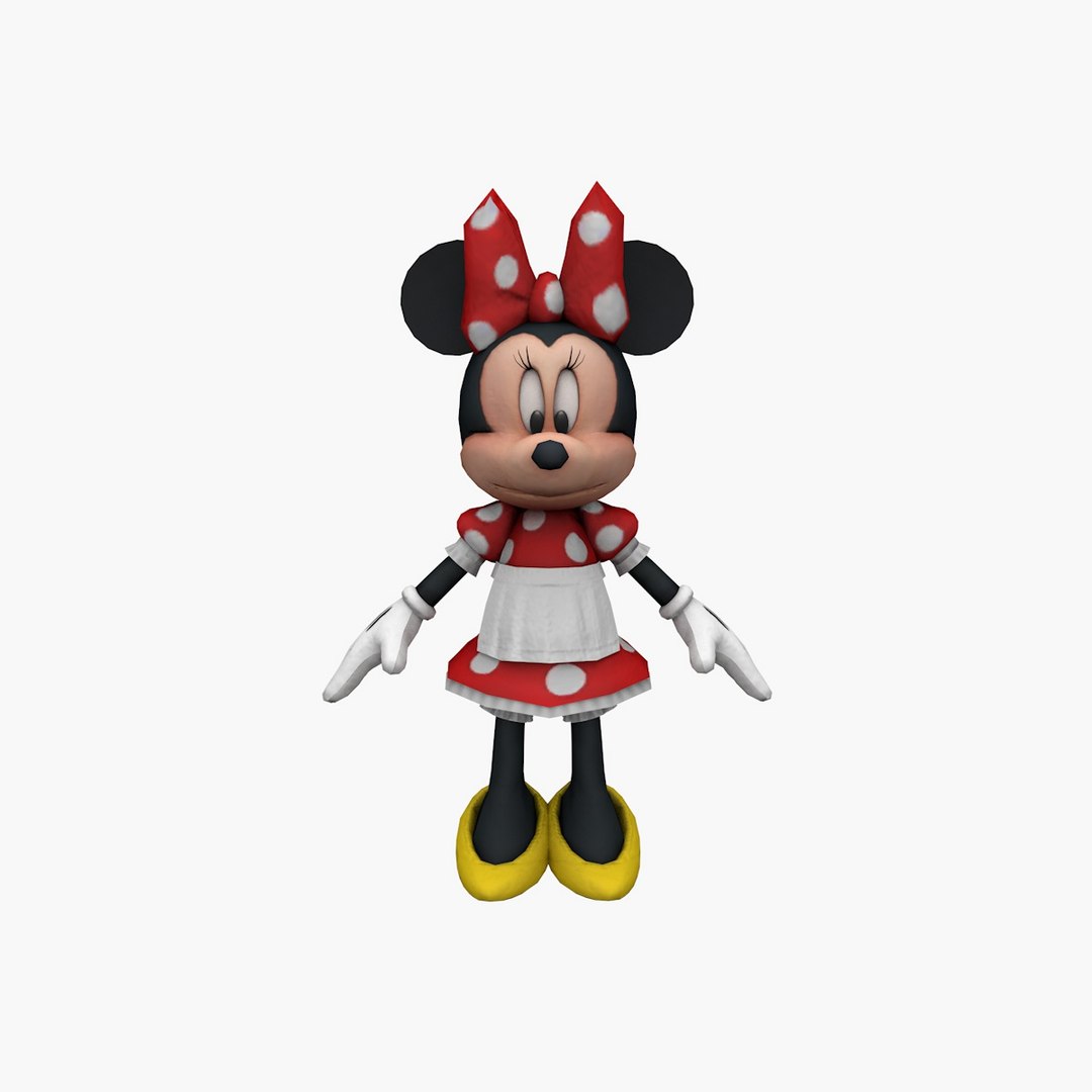 Minnie Mouse 3D - TurboSquid 1846148