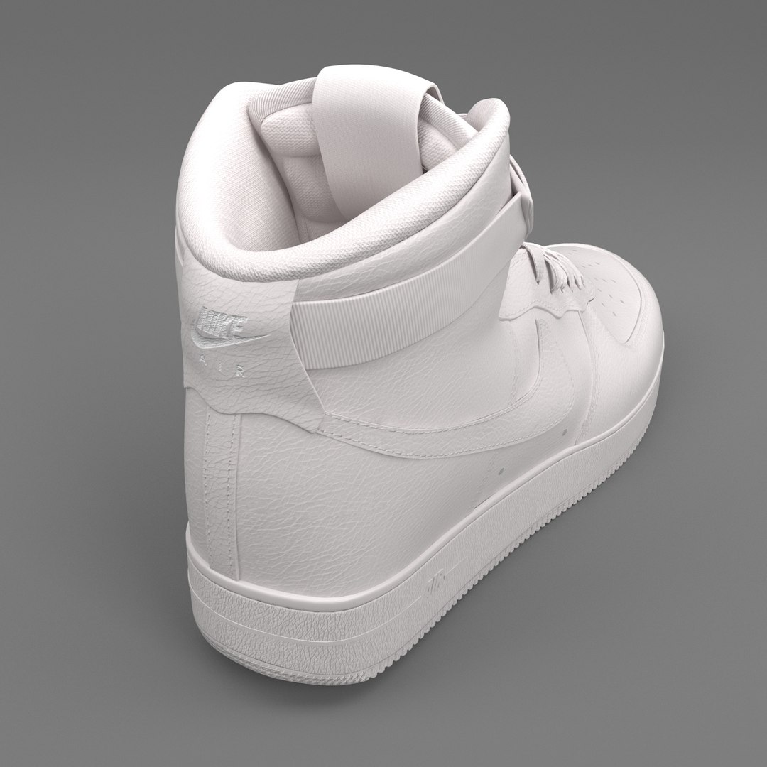 3D Air Force Nike - TurboSquid 1213748