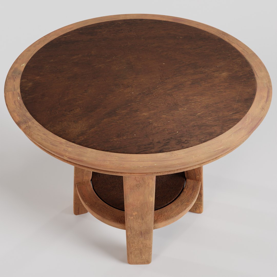 Free 3D Round Table Model - TurboSquid 2129302