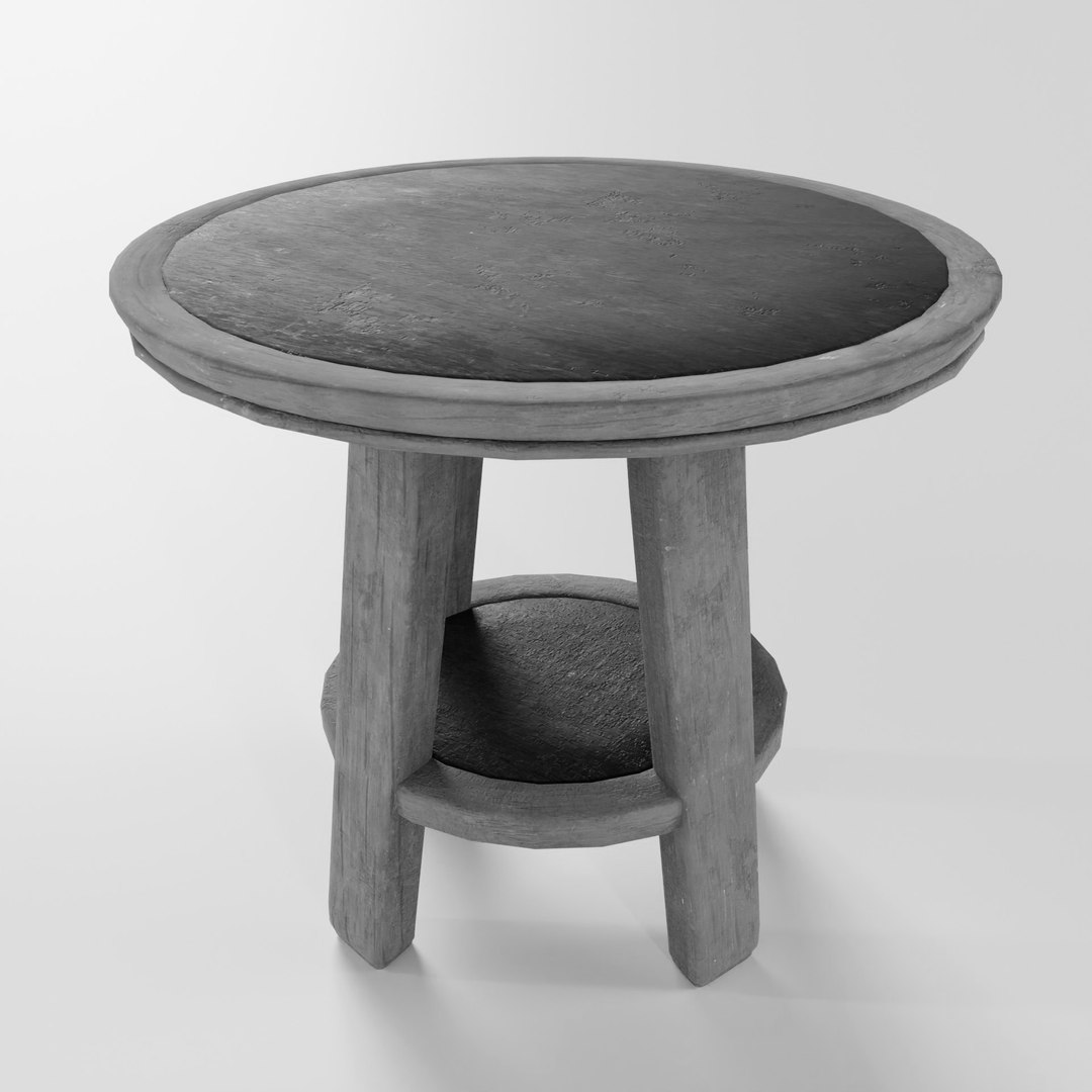 Free 3D Round Table Model - TurboSquid 2129302