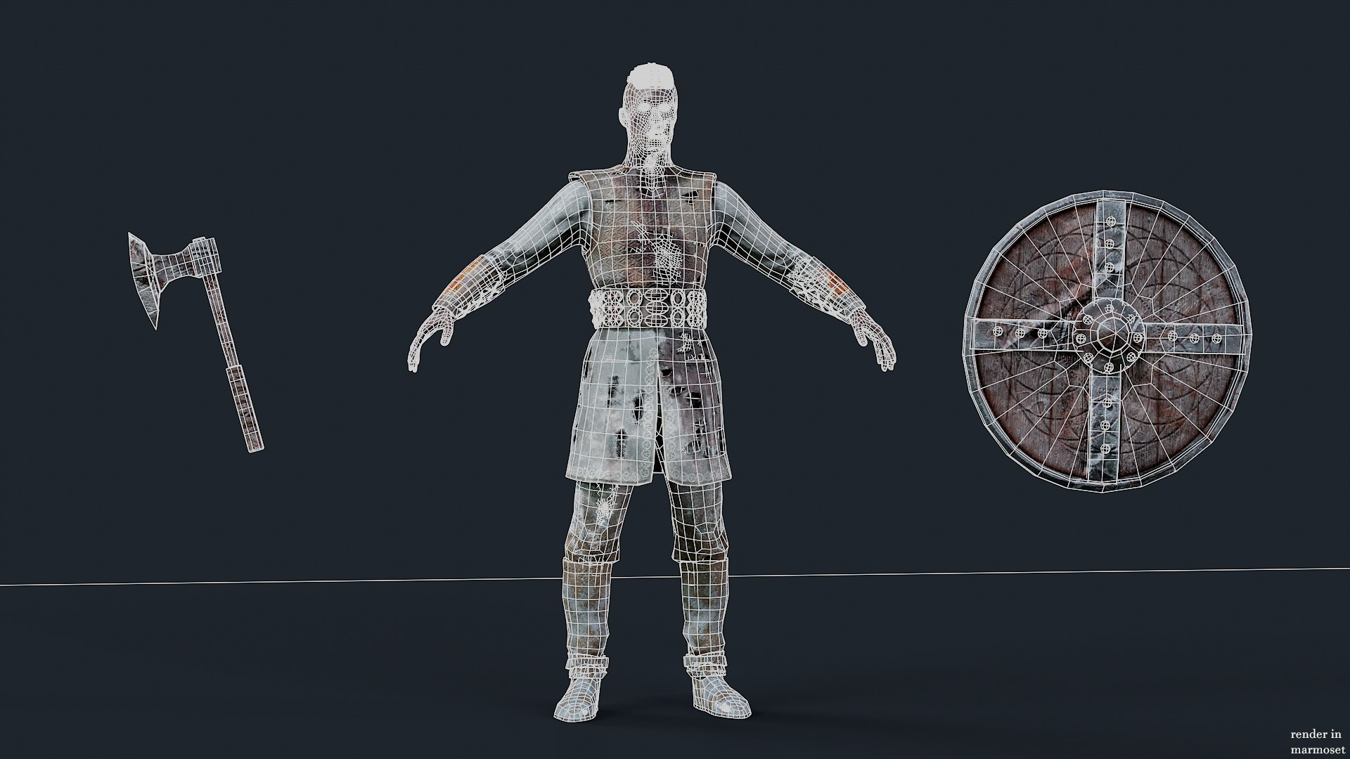 VIKING UNDEAD 3 3D Model - TurboSquid 2409352