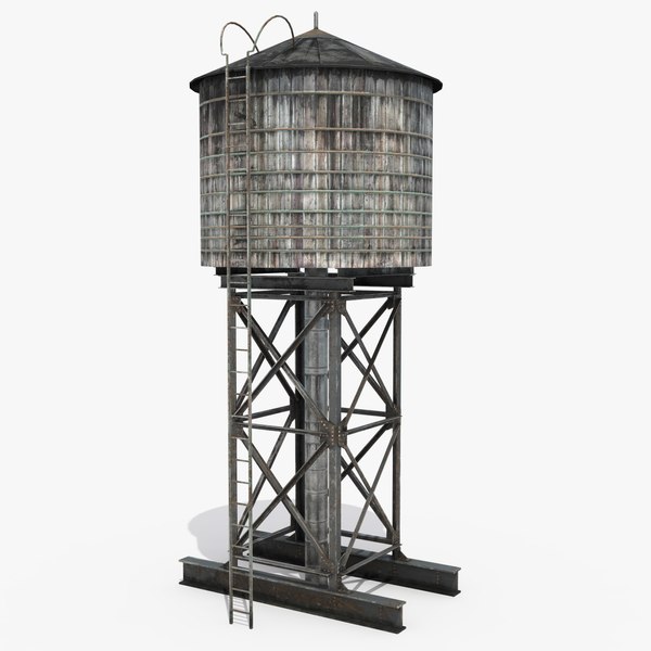 Water Tank 3D Models for Download | TurboSquid