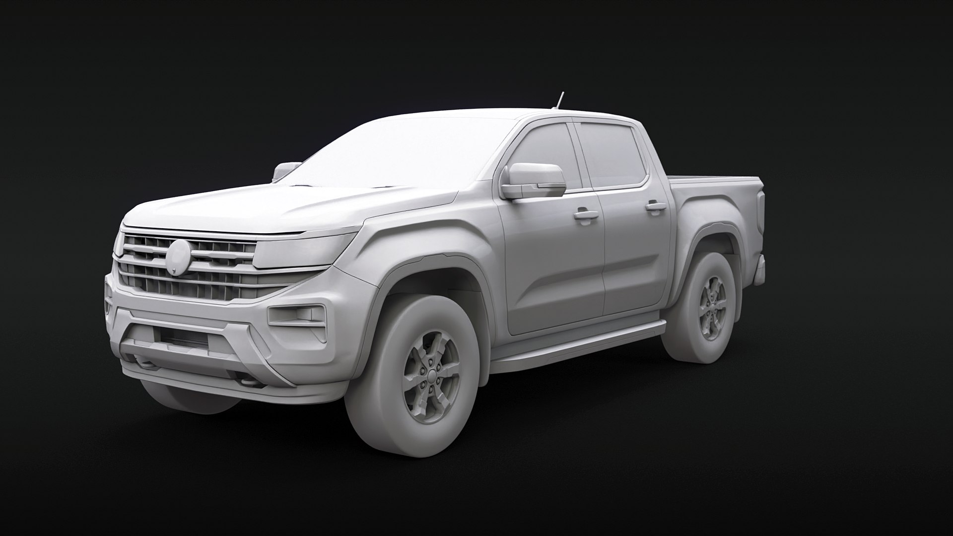 VW Amarok 2024 Style No Materials 3D - TurboSquid 2146559