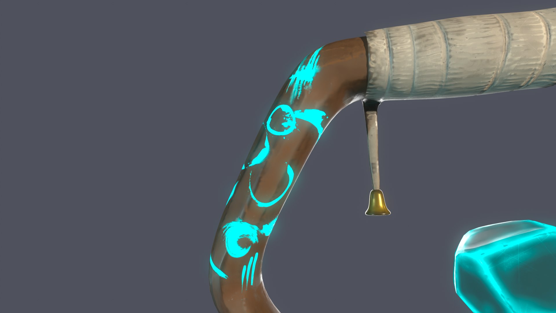 3D Runic Wand - Stylized 3D Model Model - TurboSquid 1968812