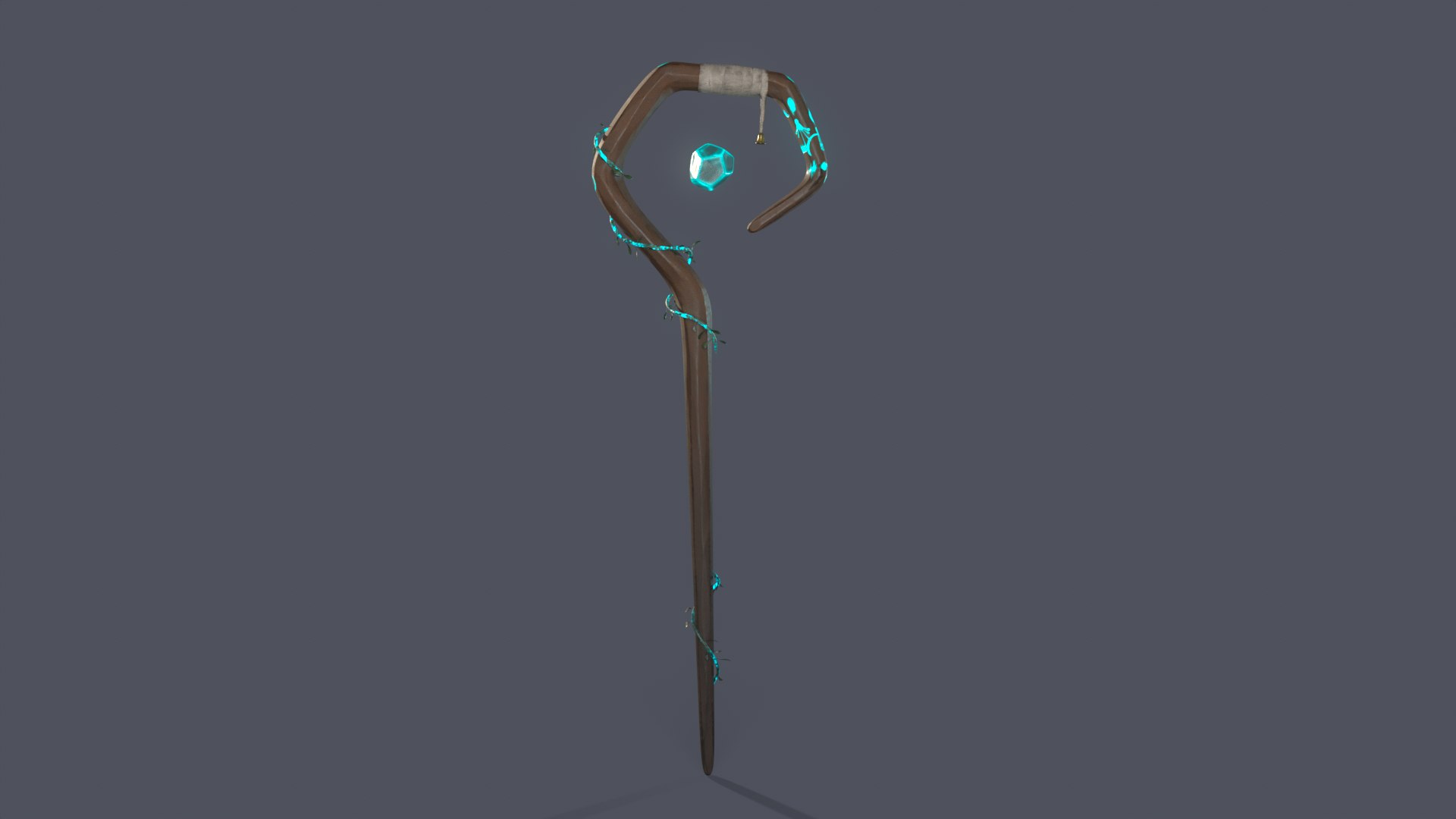 3D Runic Wand - Stylized 3D Model Model - TurboSquid 1968812