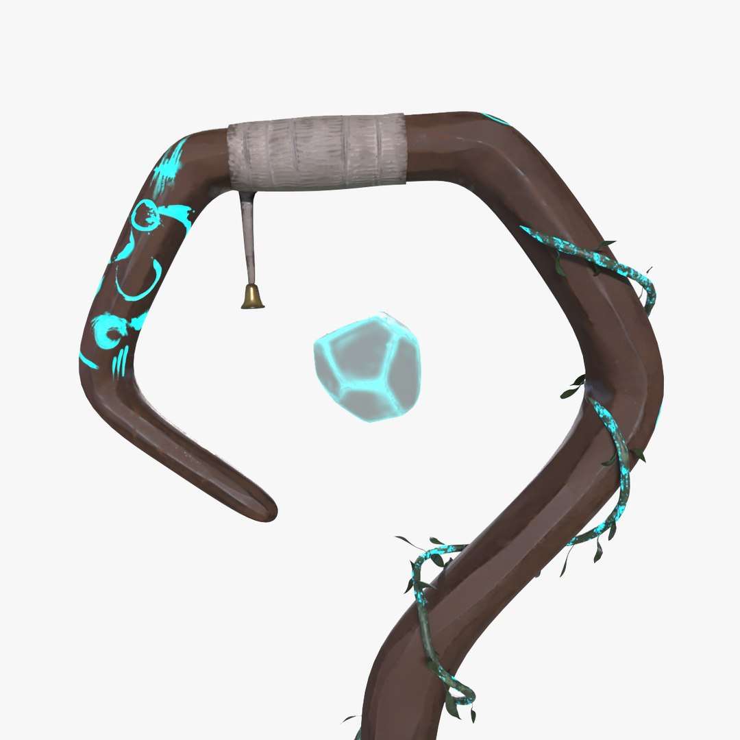 3D Runic Wand - Stylized 3D Model Model - TurboSquid 1968812