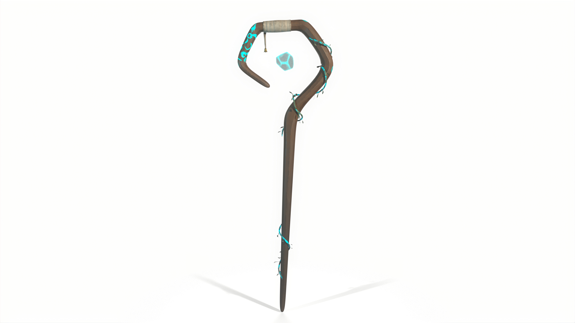 3D Runic Wand - Stylized 3D Model Model - TurboSquid 1968812