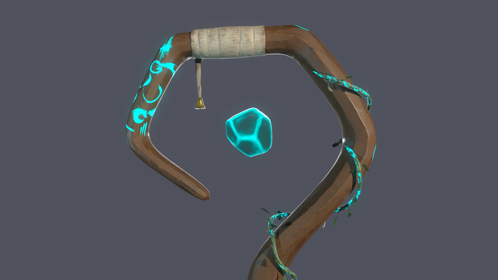 3D Runic Wand - Stylized 3D Model Model - TurboSquid 1968812