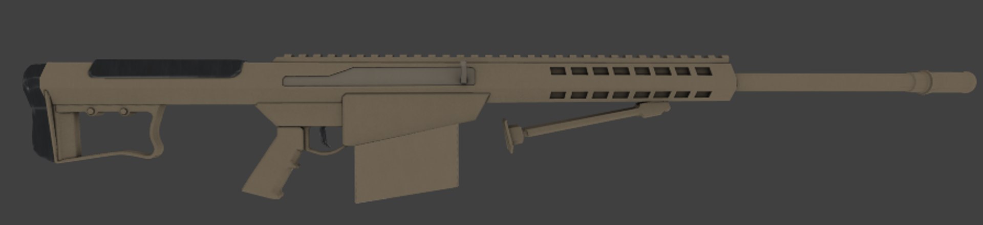 blender guns 3d model