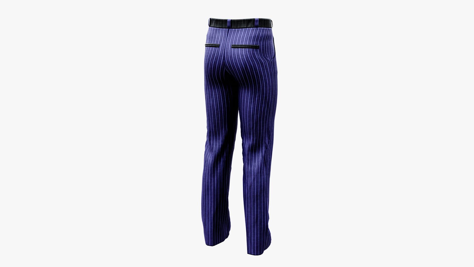 3D Model Formal Pants Classic - TurboSquid 2437128