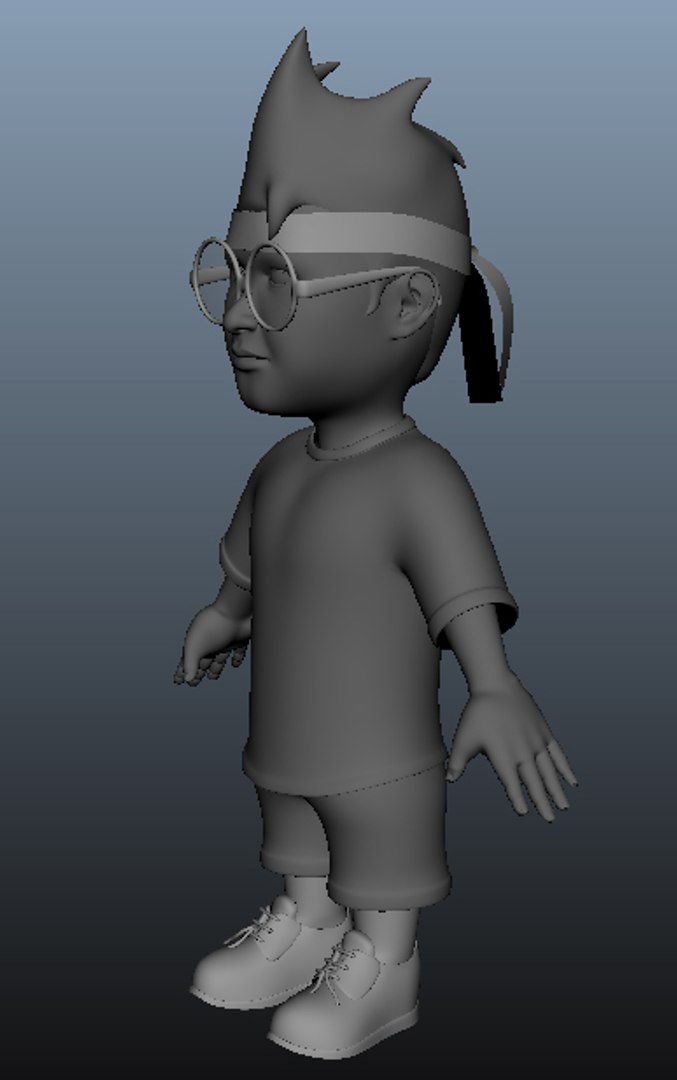 3D Child Character Model - TurboSquid 1171026