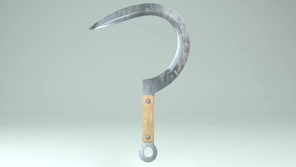 Sickle industrial tool model - TurboSquid 1418609